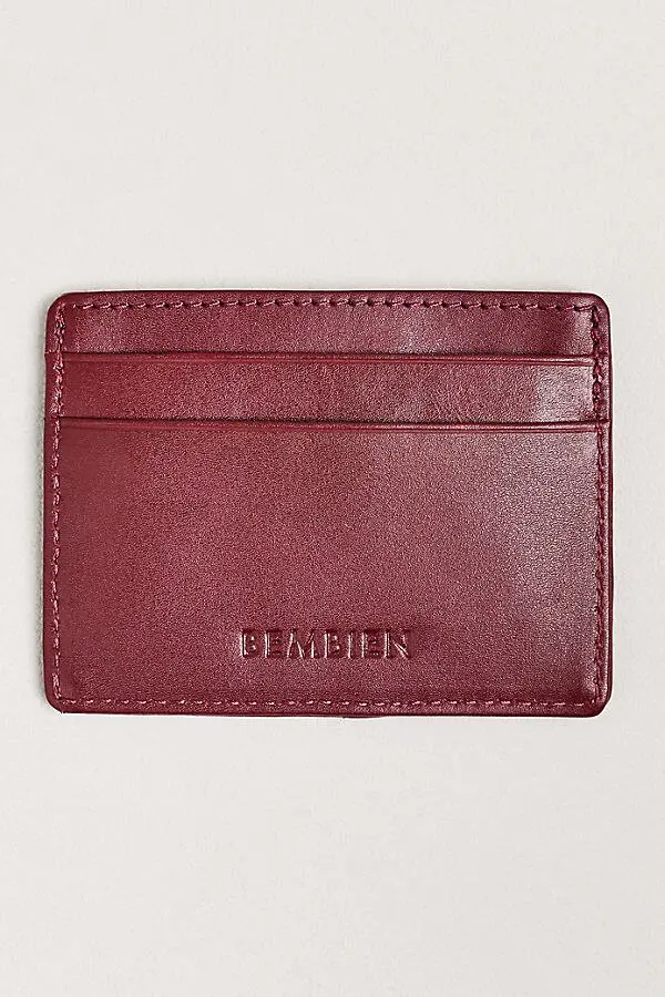 BEMBIEN Nico Card Case Wallet - Rouge