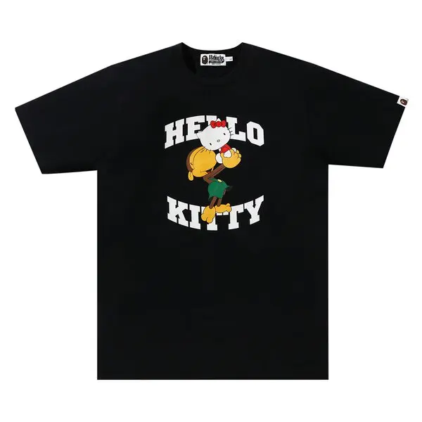 A BATHING APE X Hello Kitty X Milo Tee #2 - Black