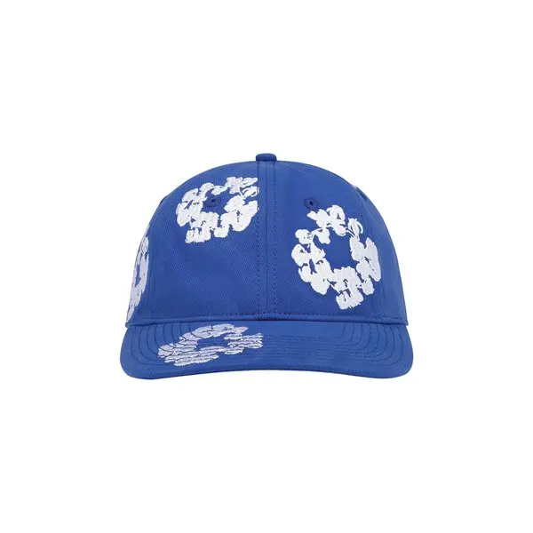 DENIM TEARS Cotton Wreath Cap - Blue