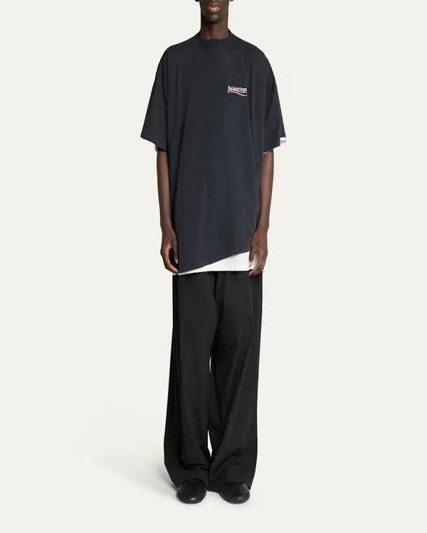 Balenciaga Double-layer T-shirt