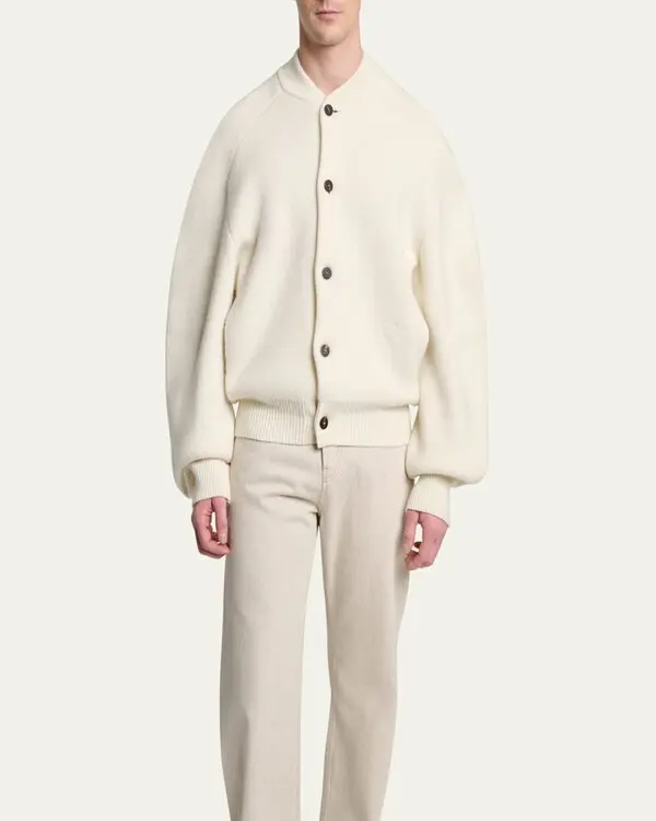Jacquemus Wool Oversized Cardigan