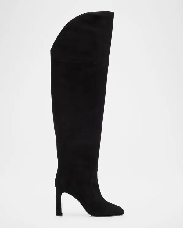 STUART WEITZMAN Babette Tubo Over-the-knee Boots - Black