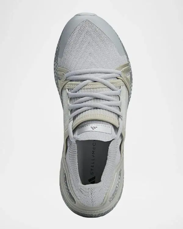 Adidas By Stella McCartney Ultraboost Dna Graphic-sole Trainer Sneakers - Silver