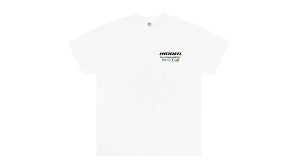 HIDDEN NY 3d Wheel Tee Shirt - White