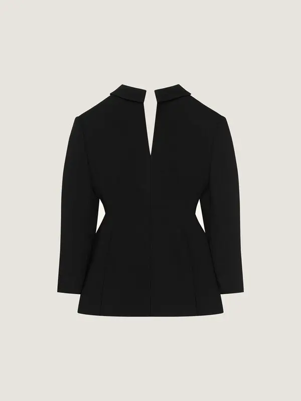 Givenchy Back-to-front Wool Jacket
