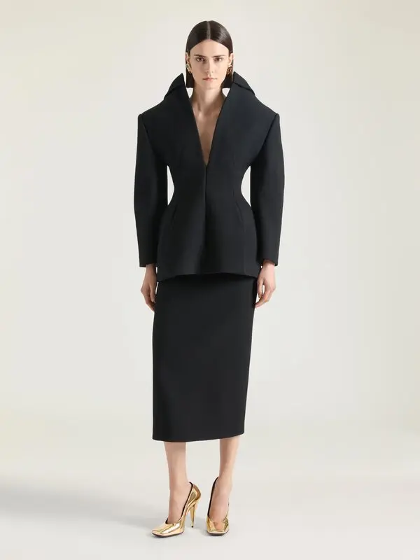 Givenchy Back-to-front Wool Jacket