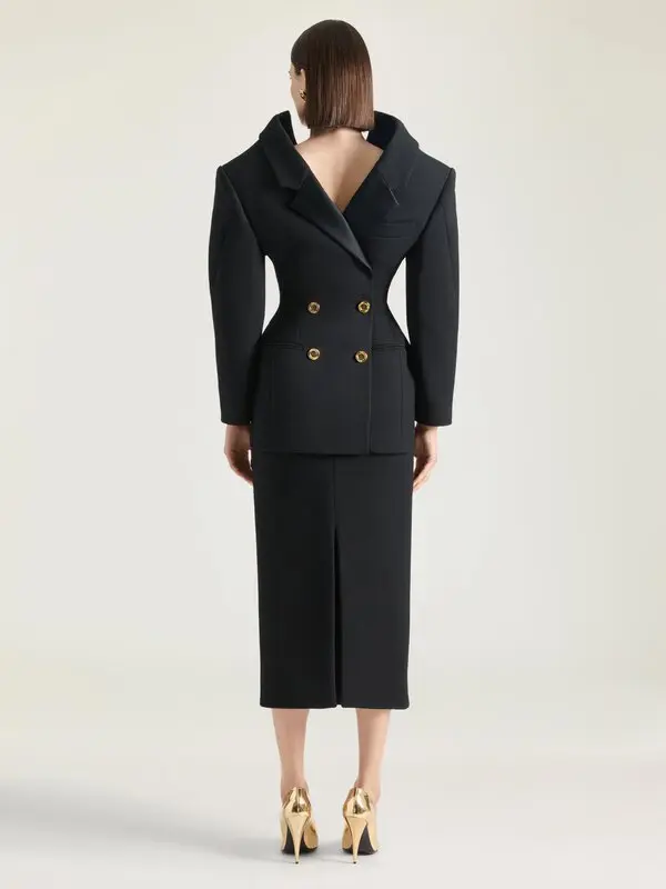 Givenchy Back-to-front Wool Jacket