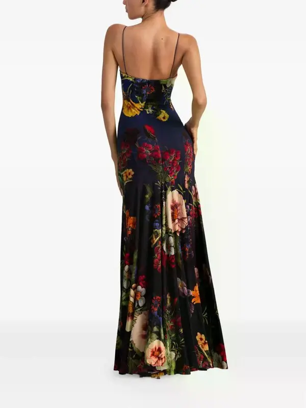 Alice + Olivia Augusta Floral Maxi Dress