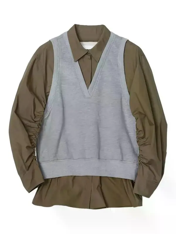 3.1 Phillip Lim V-neck Layered Vest