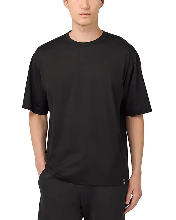Boggi Milano High Performance Jersey Tee - Black