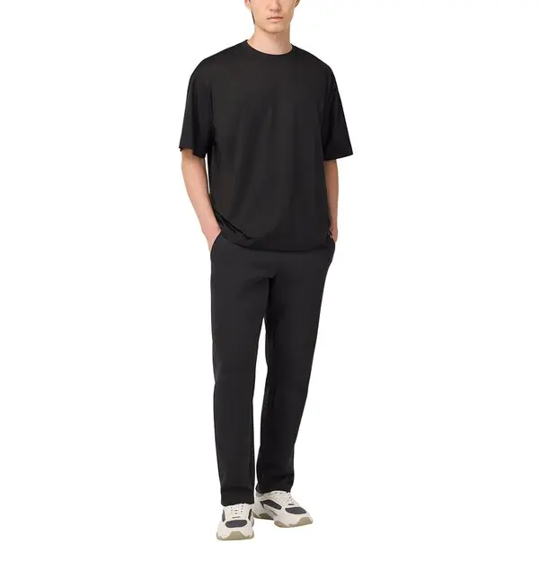 Boggi Milano High Performance Jersey Tee - Black