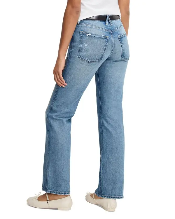 Good American Good Legs Straight Jeans - Indigo