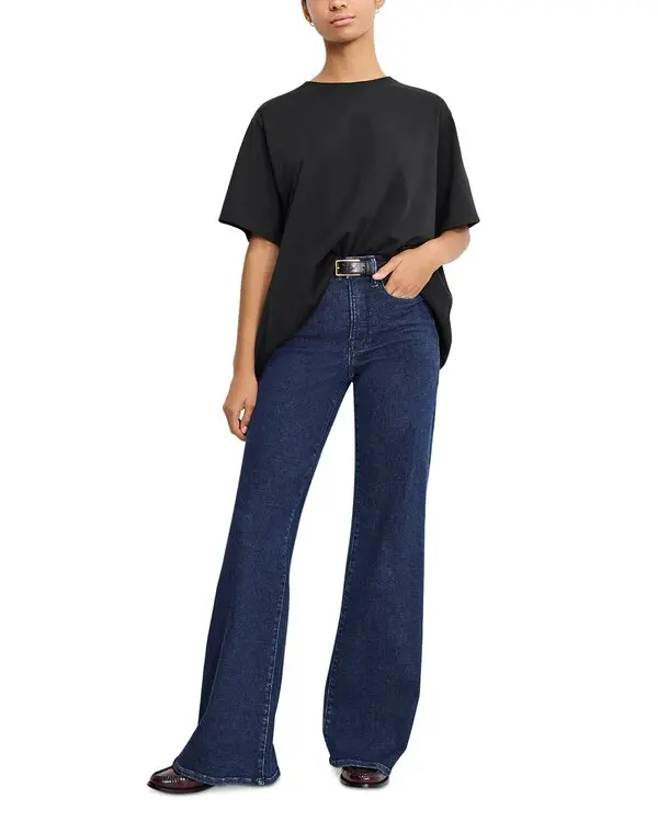 Good American Good Waist Palazzo Jeans