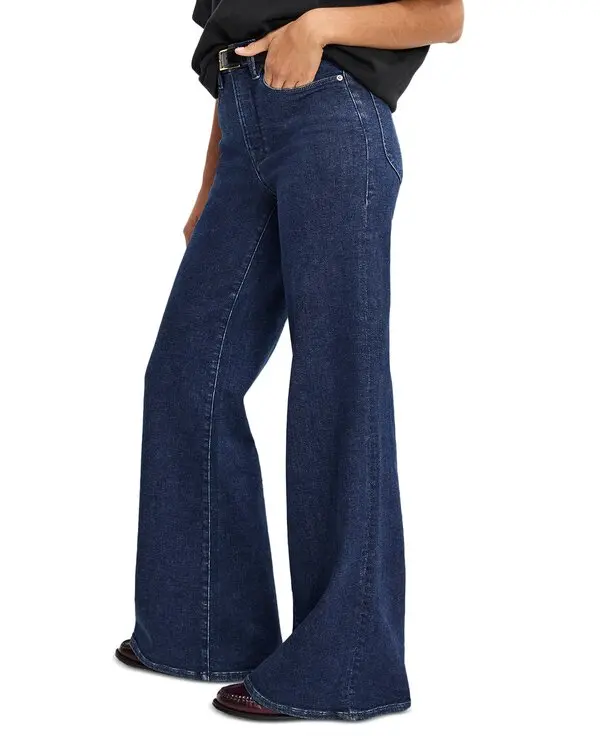 Good American Good Waist Palazzo Jeans
