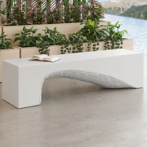 SUNPAN Soma Bench - White