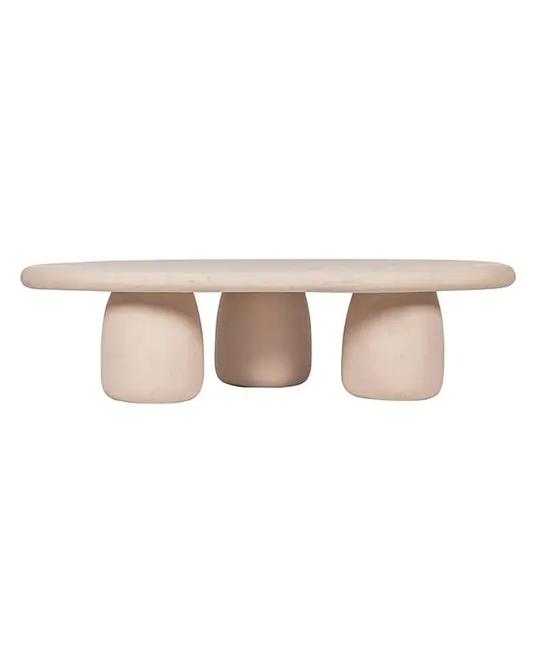 TOV FURNITURE Rahul Coffee Table - Cream