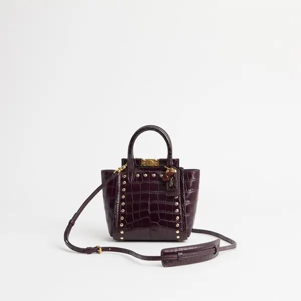 COACH Upcrafted Troupe Tote 16 In Alligator