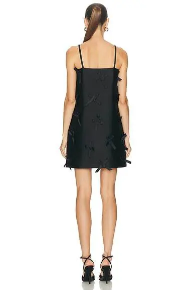 JIL SANDER Bow Pressed Mini Dress
