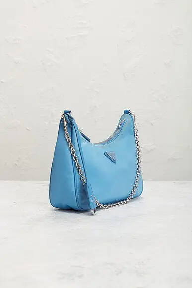 Prada Re-edition 2005 Re-nylon Shoulder Bag - Blue