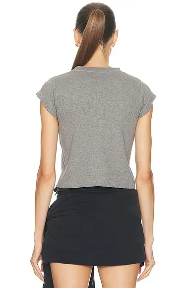 Balenciaga Cropped Logo T-shirt