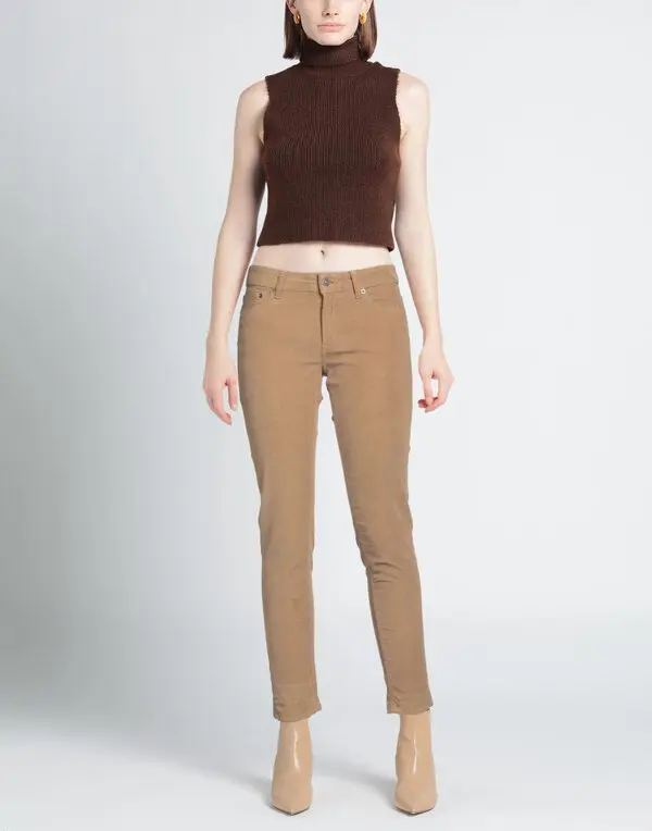 DONDUP Corduroy Slim Fit Pants - Camel