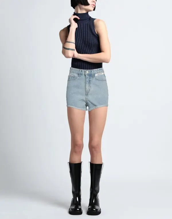 KIMHEKIM Denim Cotton Shorts