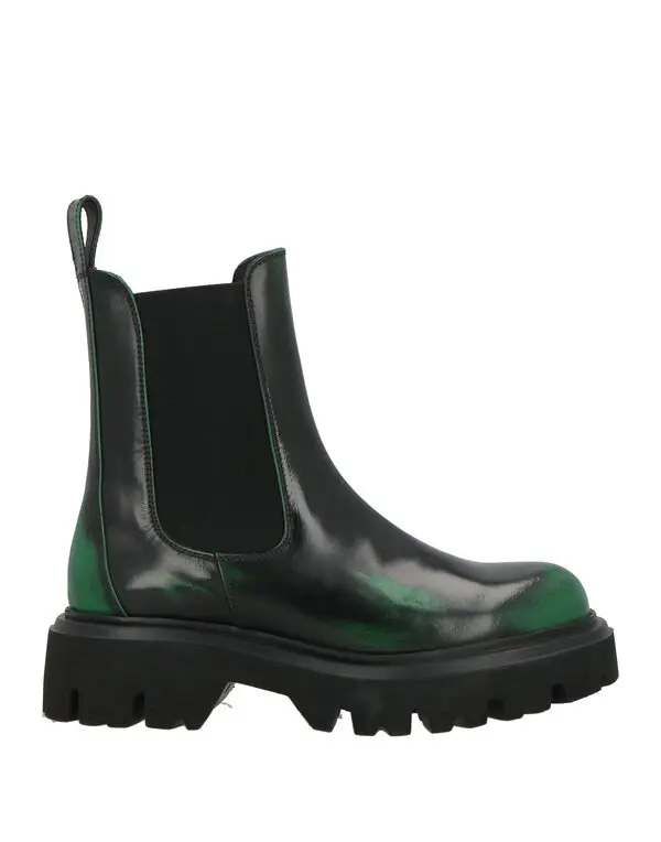 MSGM Leather Ankle Boots