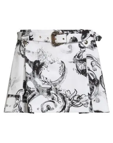 Versace Mini Pleated Skirt - White