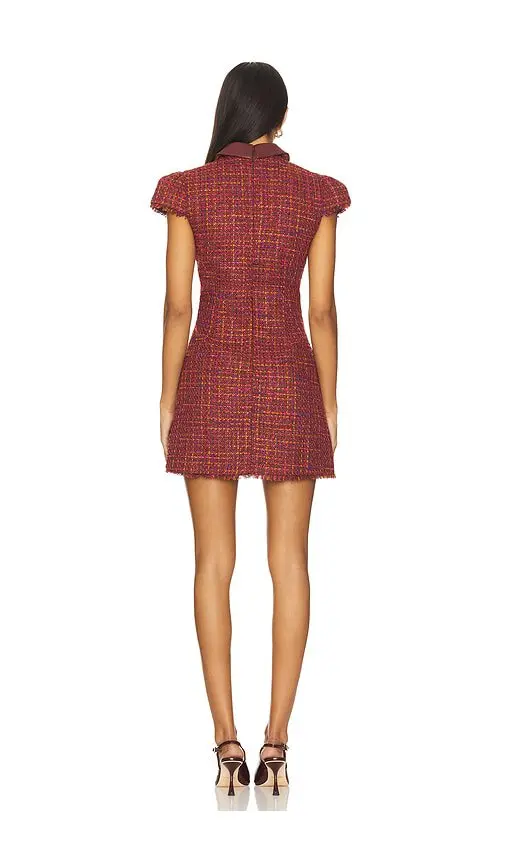 Likely Riello Tweed Mini Dress