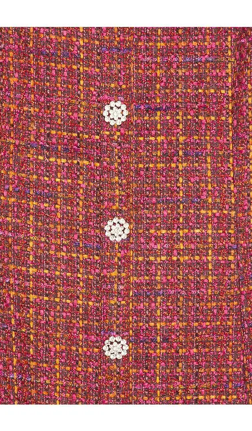 Likely Riello Tweed Mini Dress