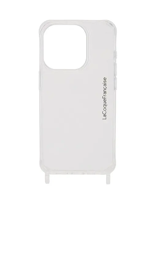 LA COQUE FRANCAISE Rings Iphone15 Pro Case In Neutral - Transparent