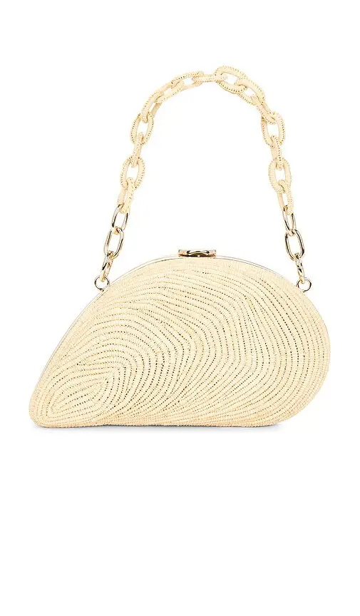 Simkhai Bridget Oyster Shell Clutch
