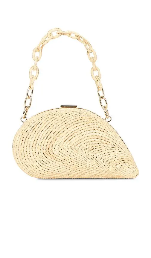 Simkhai Bridget Oyster Shell Clutch