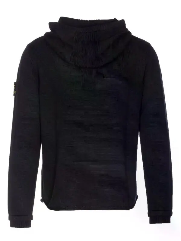 Premiata Logo-patch Hooded Sweater