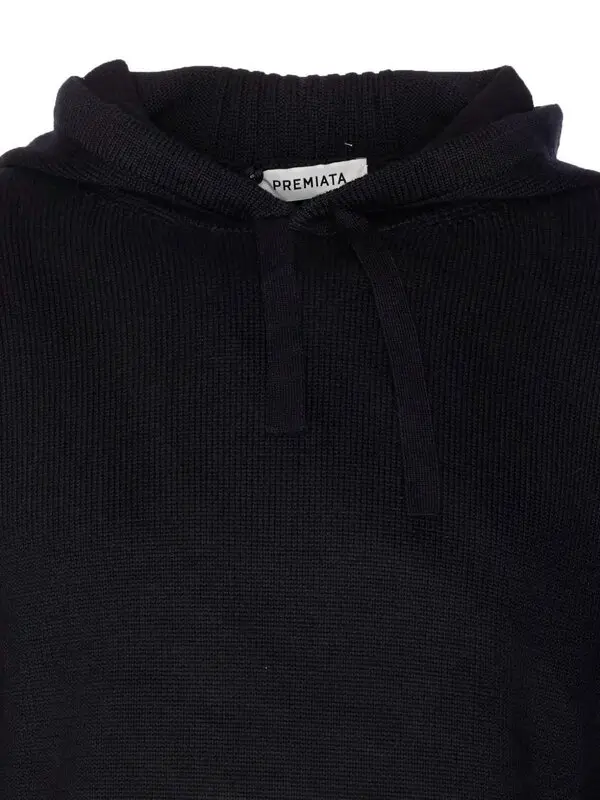 Premiata Logo-patch Hooded Sweater