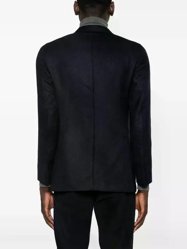 BAGNOLI SARTORIA NAPOLI Single-breasted Virgin Wool Blazer