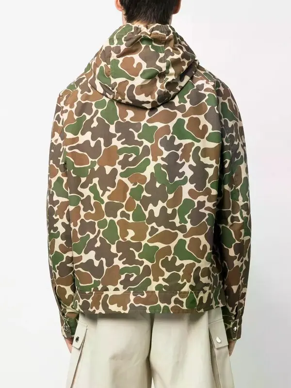 Woolrich Camouflage-print Drawstring Jacket