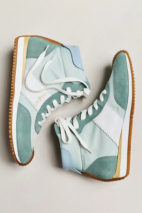 J/SLIDES NYC Luna High-top Sneakers - Mint