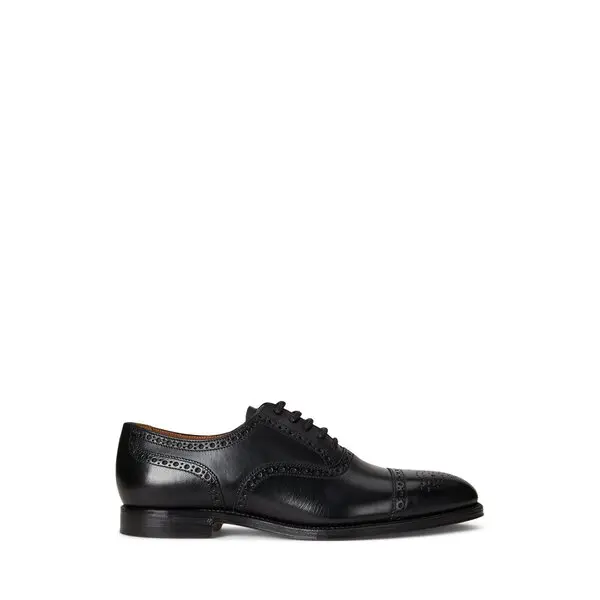 Ralph Lauren Maestra Calfskin Cap-toe Shoe