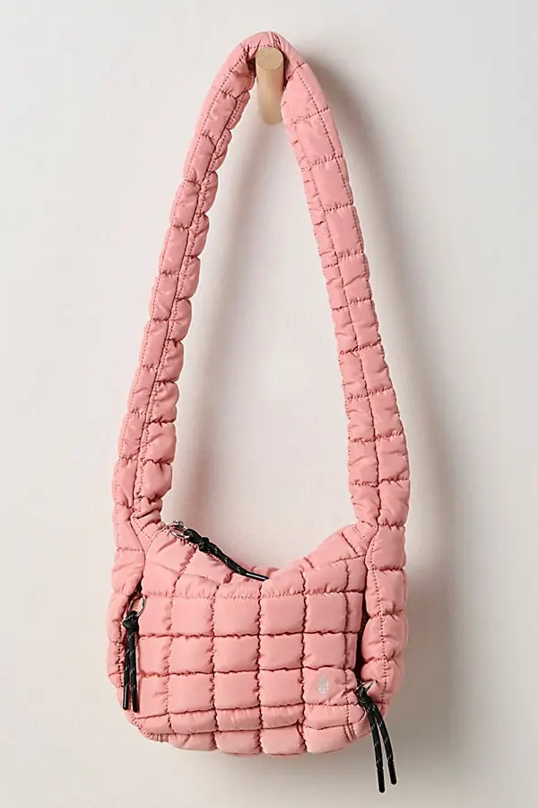 Free People Quilted Carryall Sling Bag - Ballet Slipper