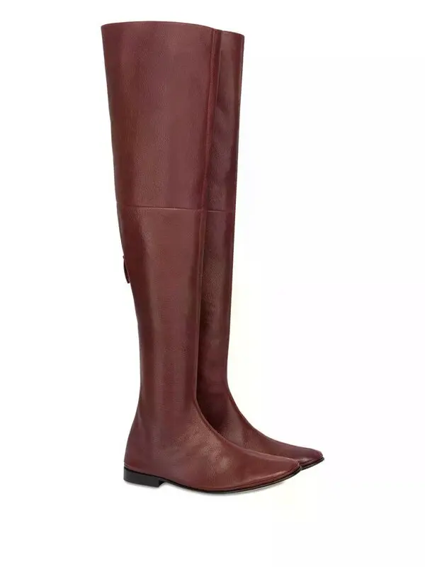 Alberta Ferretti Over-the-knee Leather Boots