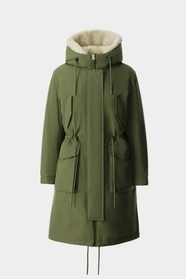 Mackage Hera 3-in-1 Down Parka With Shearling Lining