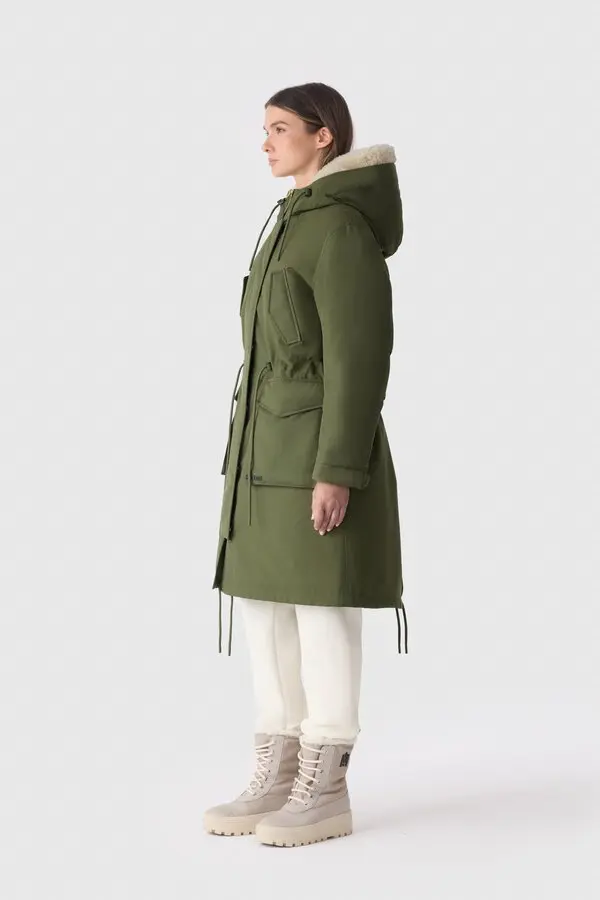 Mackage Hera 3-in-1 Down Parka With Shearling Lining