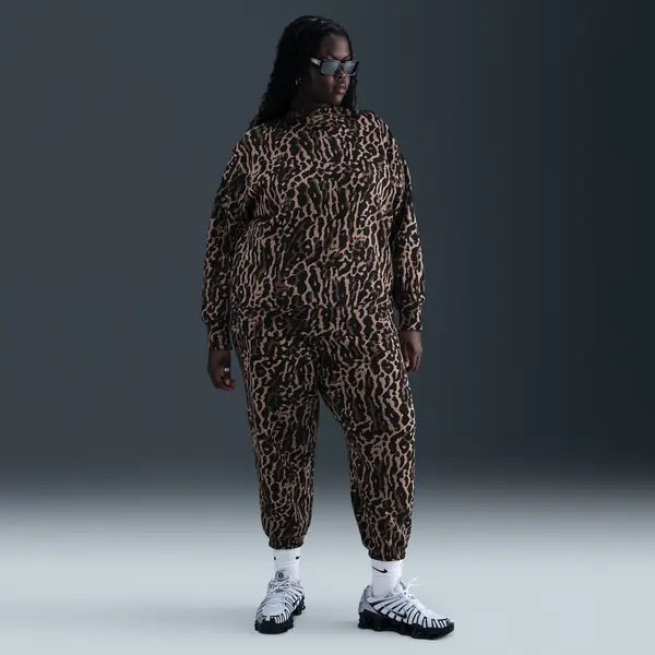Nike Sportswear Phoenix Fleece High-waisted Oversized Printed Sweatpants