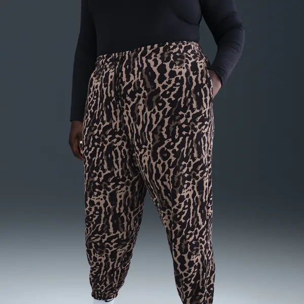 Nike Sportswear Phoenix Fleece High-waisted Oversized Printed Sweatpants