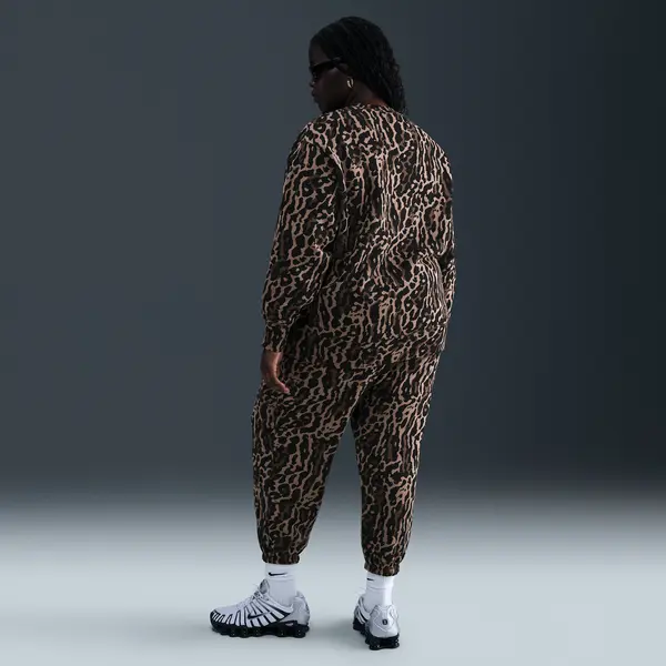 Nike Sportswear Phoenix Fleece High-waisted Oversized Printed Sweatpants