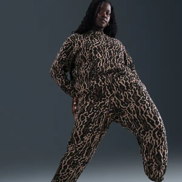 Nike Sportswear Phoenix Fleece High-waisted Oversized Printed Sweatpants