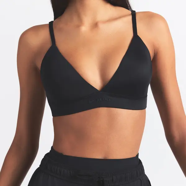 Nike Skims Shine Triangle Bra - Black