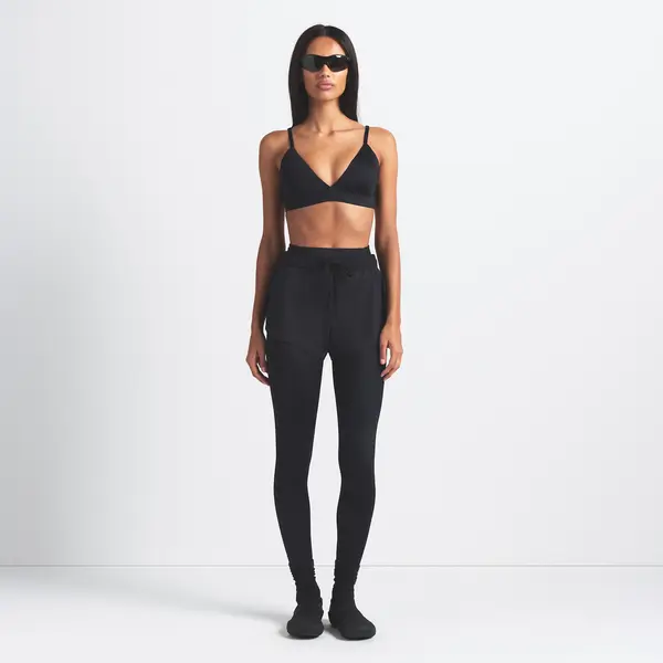 Nike Skims Shine Triangle Bra - Black
