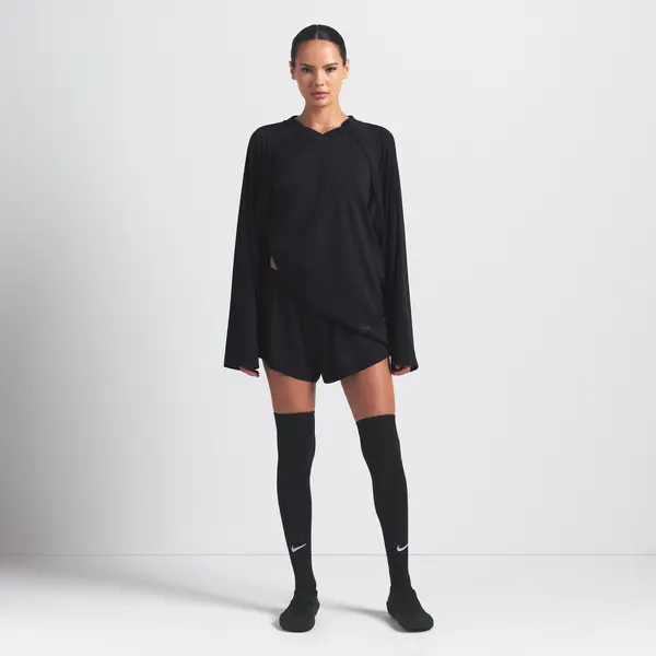 Nike Skims Airy Oversized V-neck Long-sleeve Top